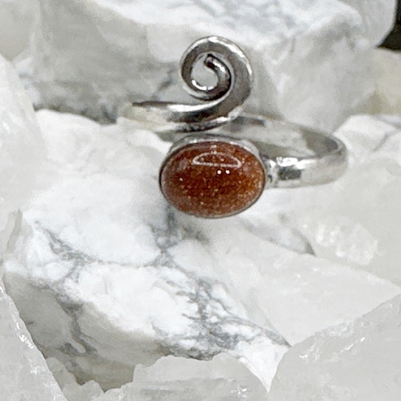 Alquimia | Jewelry | Sunstone Snake Cuff Adjustable Victorian Silver ...